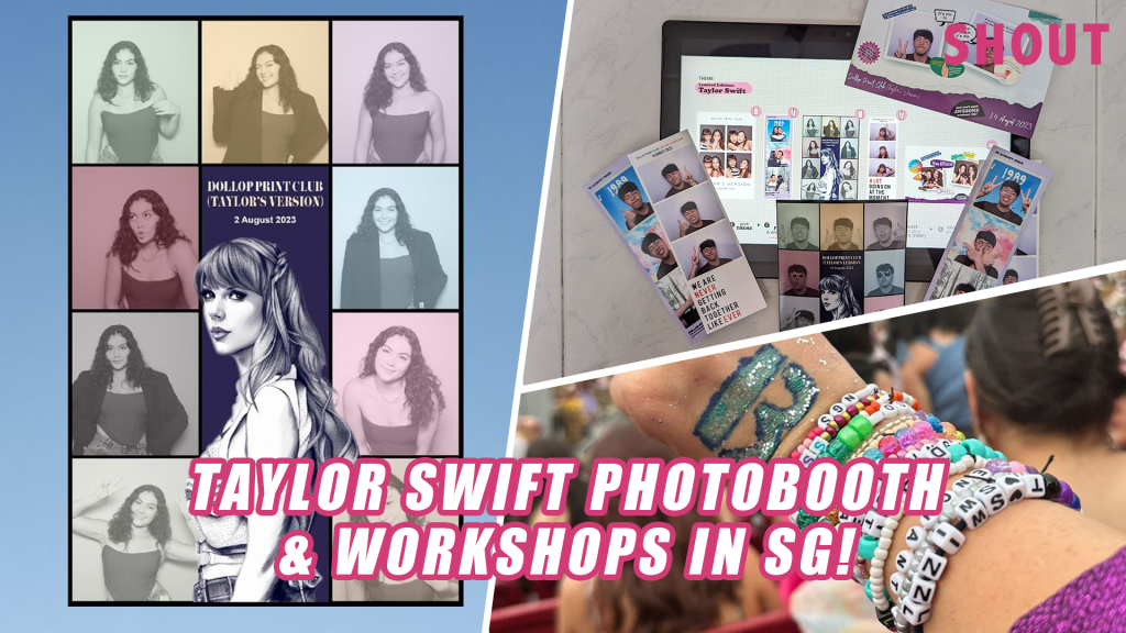TAYLOR SWIFT-THEMED PHOTOBOOTH IN SINGAPORE WITH TAYLOR-INSPIRED PHOTO ...