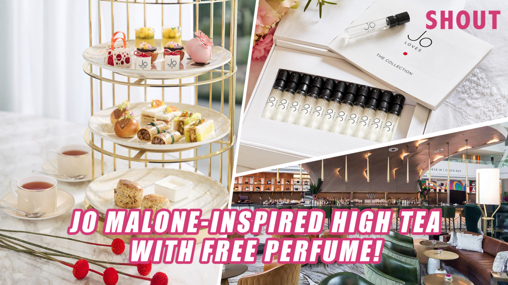 JO LOVES HIGH TEA AT MARINA BAY SANDS WITH FREE PERFUME & UNLIMITED TEA SERVED TABLESIDE FROM A ...