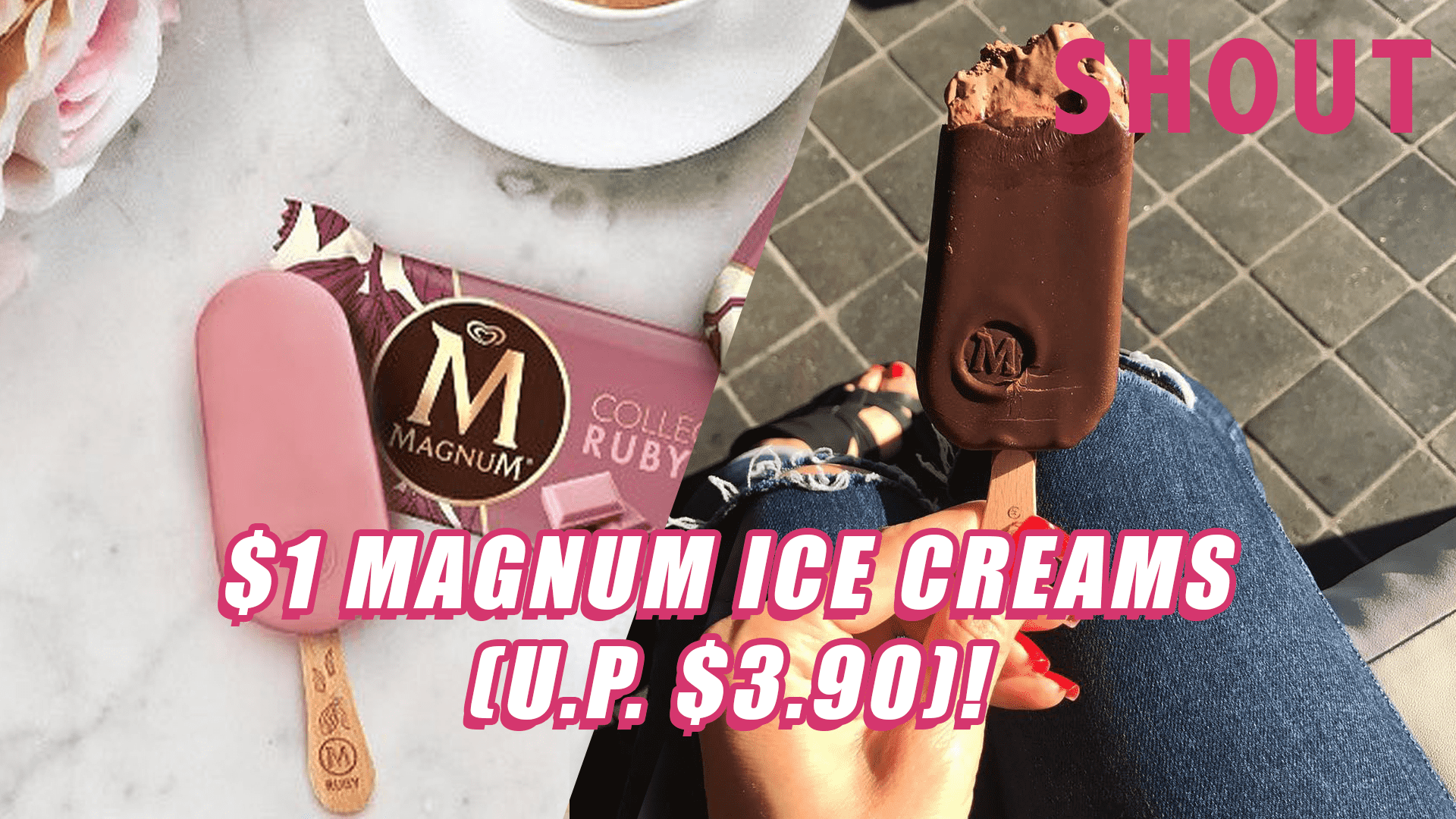 $1 Magnum Ice Cream At All Shell Stations! - Shout