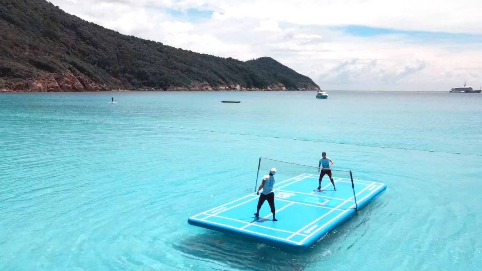 World’s First-Ever Badminton-On-Water Now Open In Malaysia! - Shout