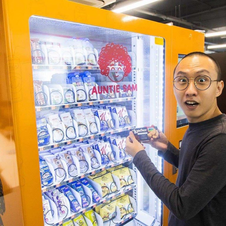 FREEBIES Vending Machine?! These Vending Machines Give Out Samples for ...