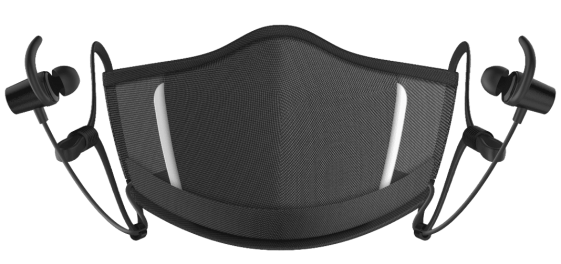 This Smartphone Integrated Face Mask Has Built-In Mic & Earphones! - Shout