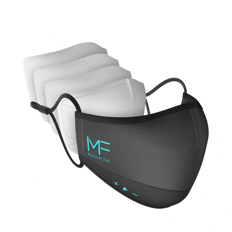This Smartphone Integrated Face Mask Has Built-In Mic & Earphones! - Shout