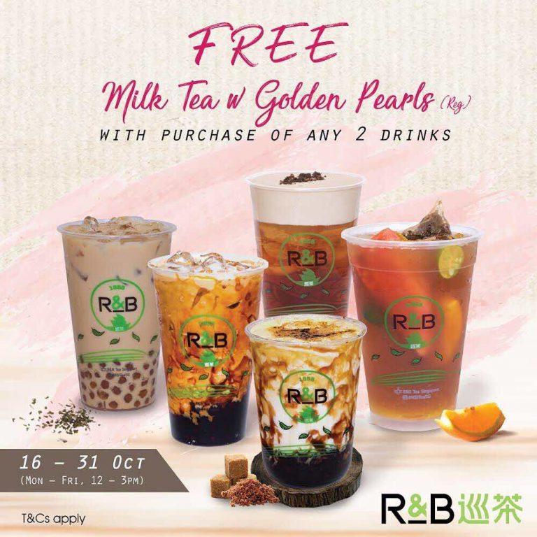FREE Bubble Tea, 1-For-1 Promo & More @ Gong Cha, Xing Fu Tang, Liho ...