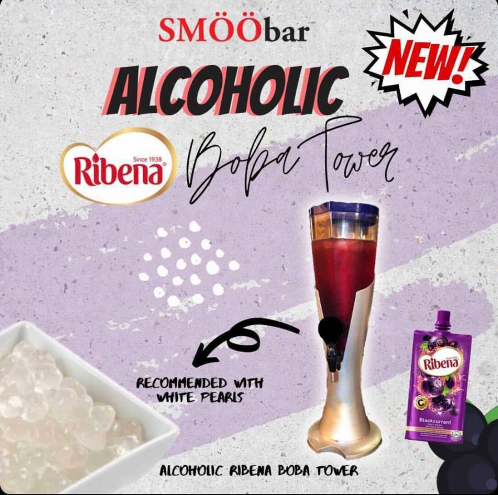 ALCOHOLIC BOBA TOWER?! - Shout