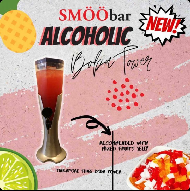 ALCOHOLIC BOBA TOWER?! - Shout