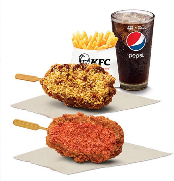 NEW KFC BBQ CHEESE AND MALA CHICKEN SKEWERS! - Shout