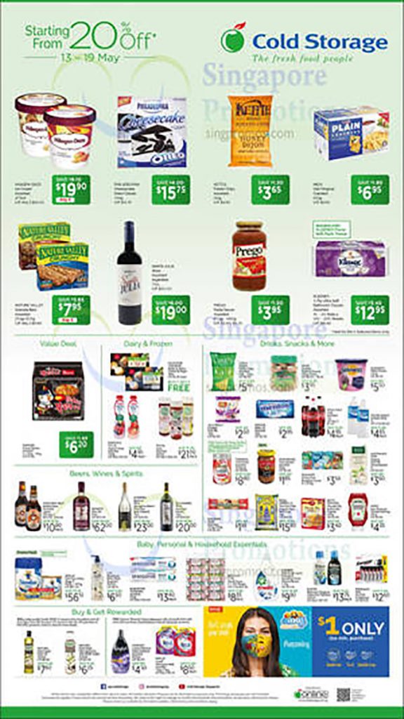 Get 20% OFF Your Favourite Cold Storage Brands - Shout