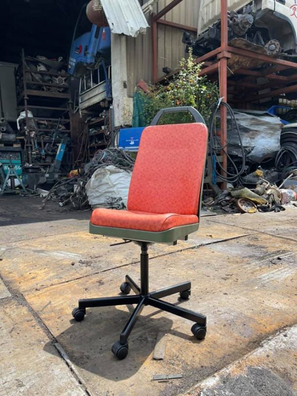 Upcycled Double Decker Bus Office Chairs - Shout