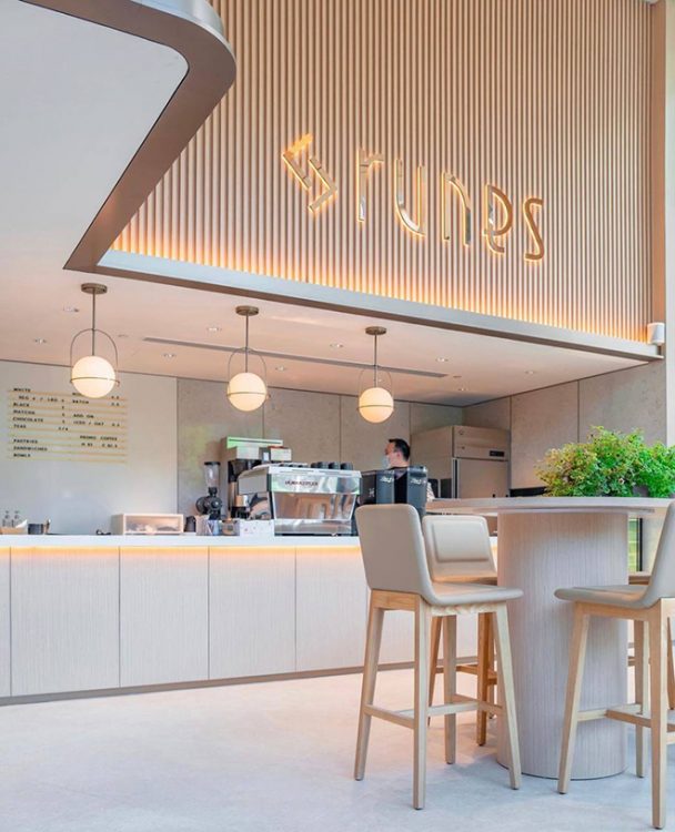 NEW Glasshouse Cafe With Illuminated Rose Gold Interiors @ One North ...