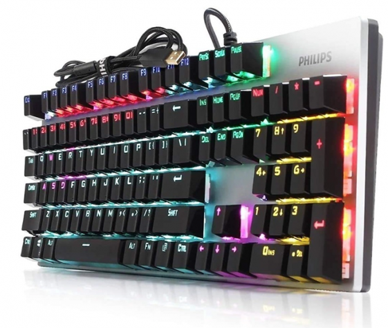 $28.90 Glow In The Dark Philips Mechanical Keyboard! - Shout