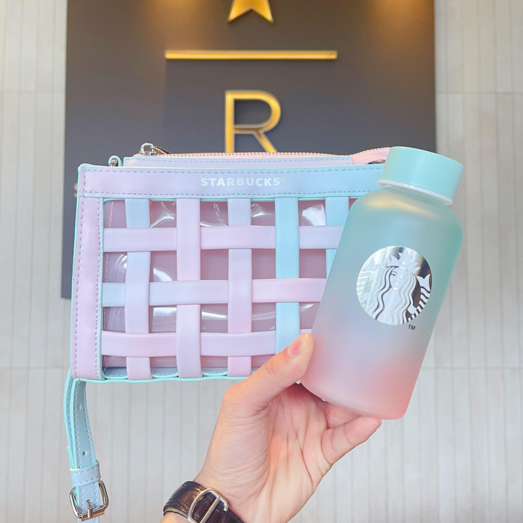 NEW Pink-Green Gradient Starbucks Merchandise For Preorder in Singapore ...