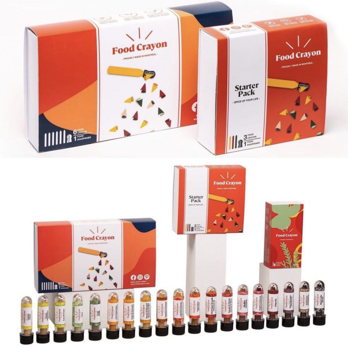 MULTI-PURPOSE FOOD CRAYONS YOU CAN EAT - Shout