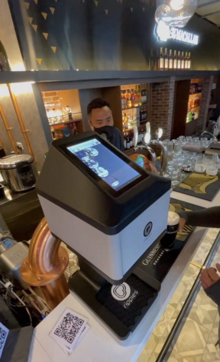 PRINT YOUR FACE ON A PINT OF STOUT WITH SINGAPORE’S ONE AND ONLY ...