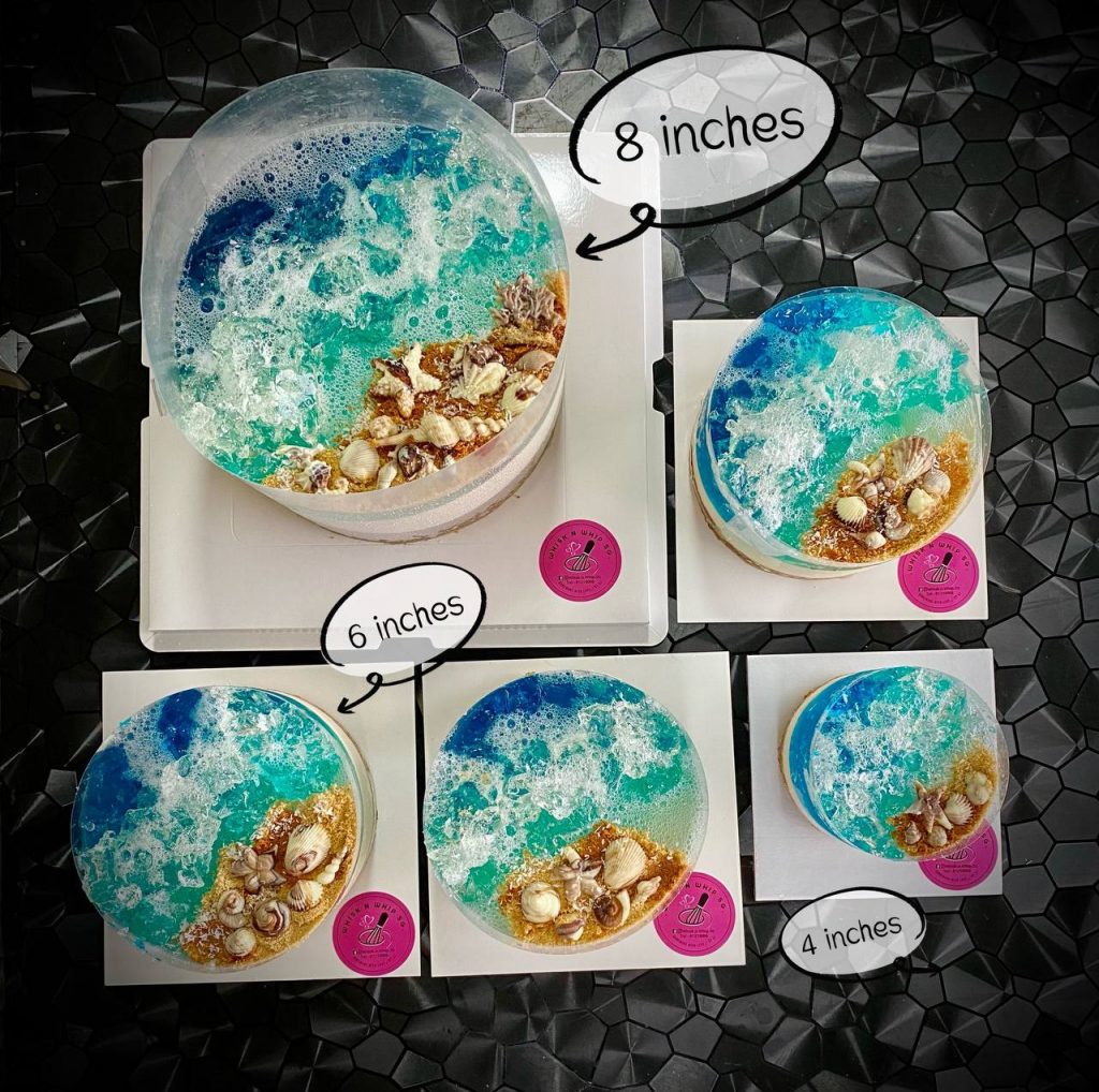REALISTIC OCEAN-THEMED 3D JELLY CHEESECAKE WITH EDIBLE SEASHELLS - Shout