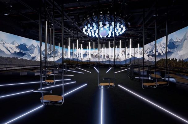 INTERACTIVE & IMMERSIVE NEON SWINGS @ CAMPUS GERMANY - Shout