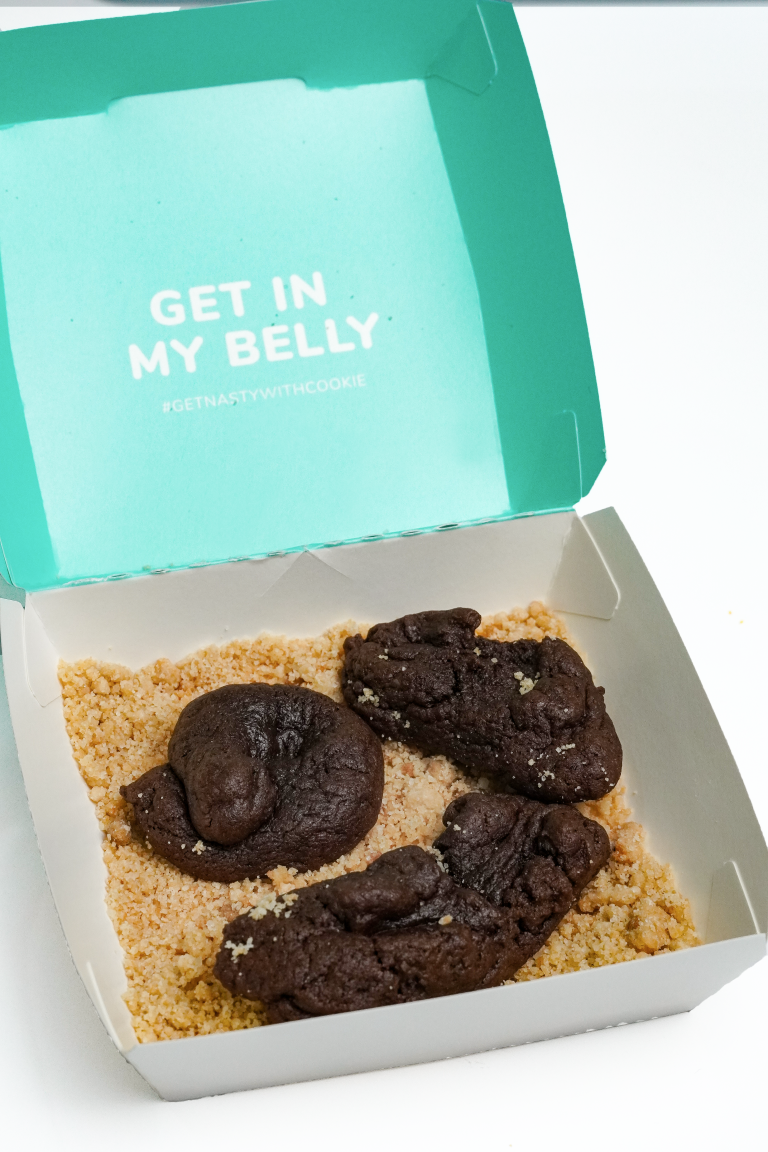 EAT POOP WITH NASTY COOKIE’S REALISTIC CAT LITTER BROWNIES - Shout