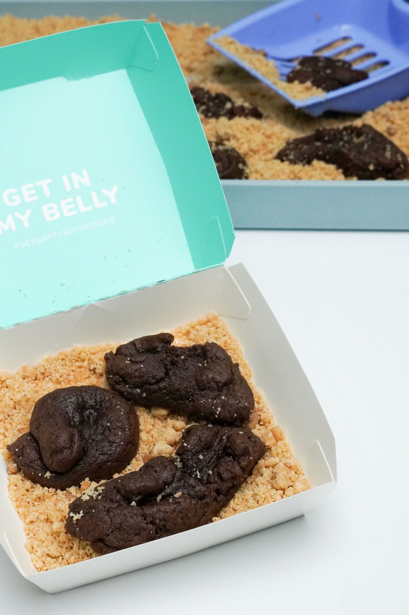 EAT POOP WITH NASTY COOKIE’S REALISTIC CAT LITTER BROWNIES - Shout