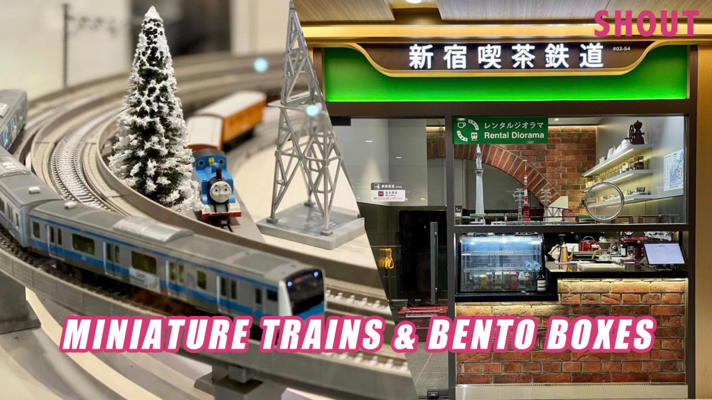 SINGAPORE'S FIRST RAILWAY-THEMED CAFÉ @ SOMERSET - Shout