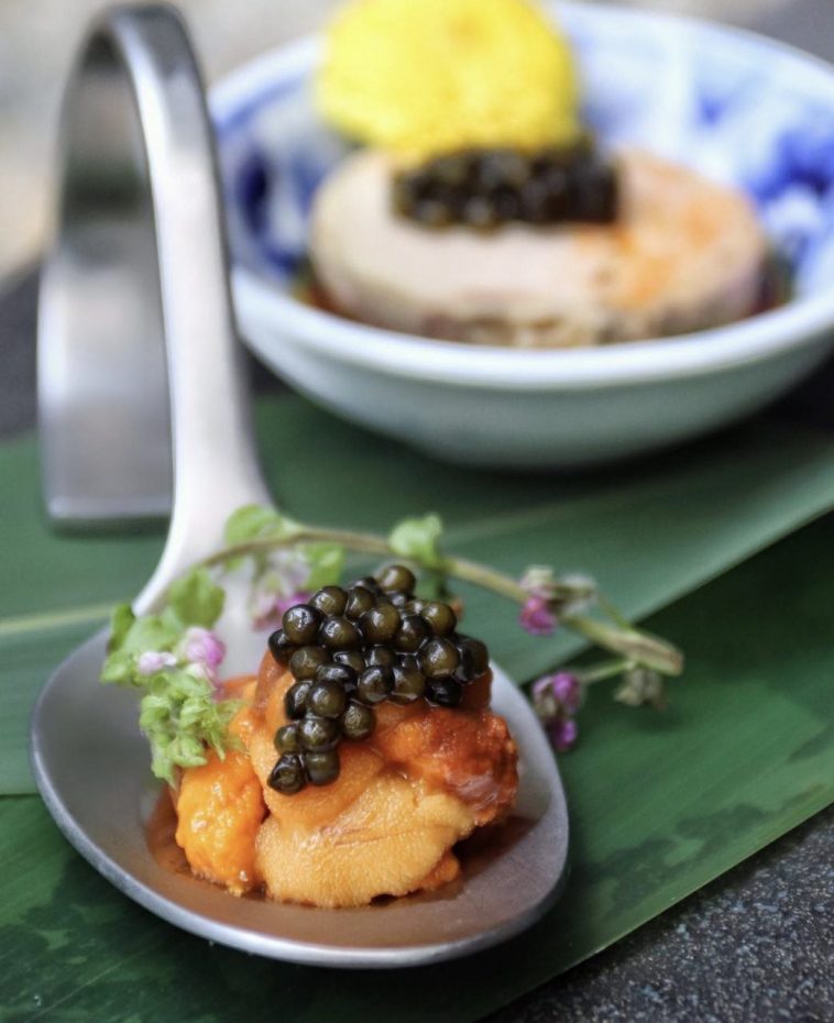 SEASONAL 7-COURSE ALL-UNI OMAKASE MENU WITH INGREDIENTS FRESHLY FLOWN ...