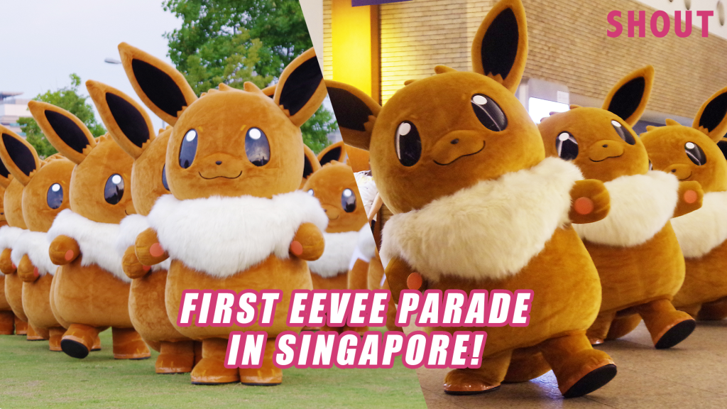 FIRST EVER EEVEE DANCE PARADE IN SENTOSA - Shout