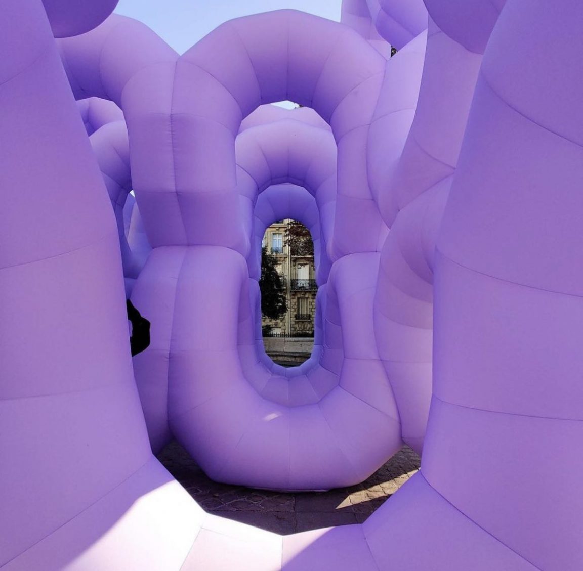 DREAMY LILAC INFLATABLE INSTALLATION BY FRENCH ARTIST COMES TO ...