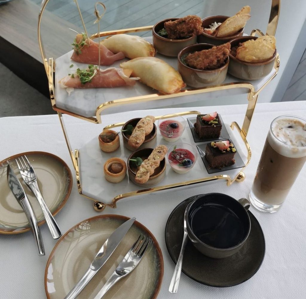 ITALIAN AFTERNOON TEA WITH SCENIC ROOFTOP VIEWS OF THE SINGAPORE ...