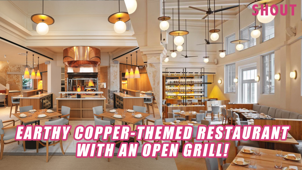 MODERN CALI-INSPIRED RESTAURANT HAS AN OPEN WOODFIRE GRILL CENTERPIECE ...