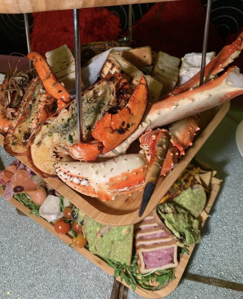 MASSIVE & OVERFLOWING 3-TIER BRUNCH TOWER WITH CHOCOLATE WATERFALL - Shout