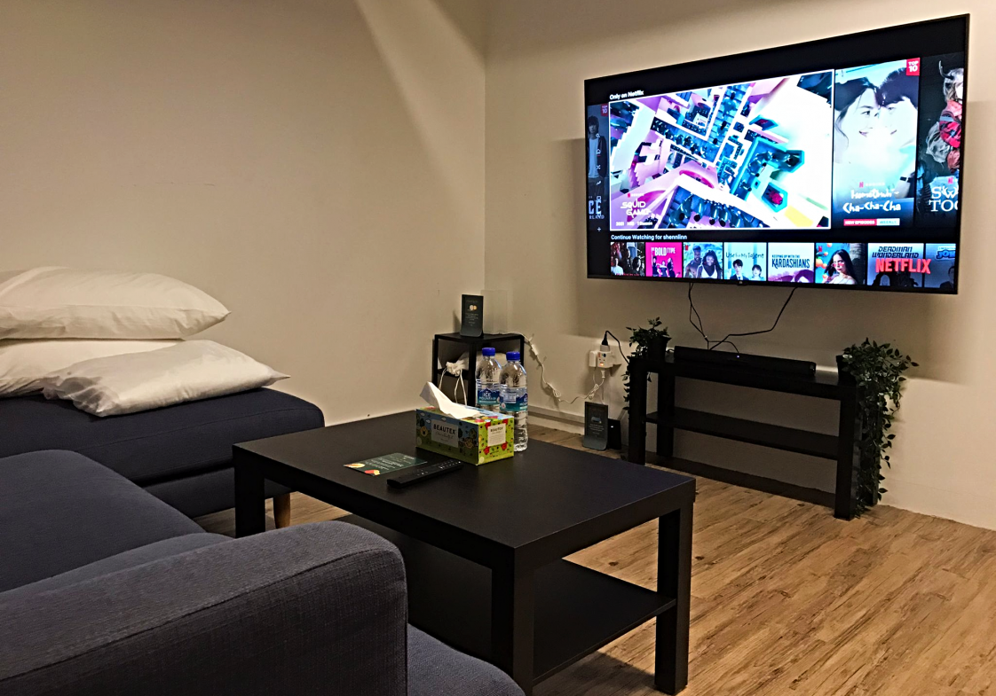 NETFLIX & CHILL IN HIDDEN COZY & PRIVATE MOVIE ROOMS HIDDEN BEHIND A ...