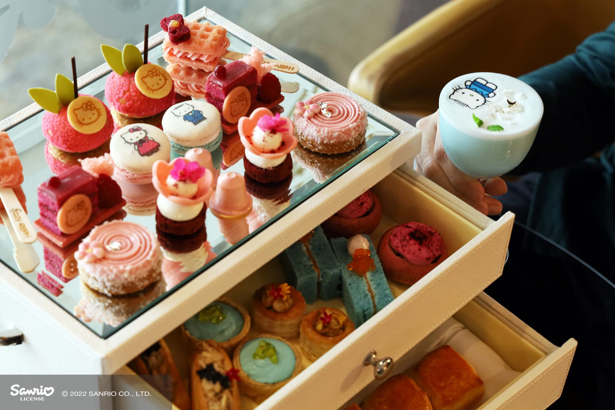WHIMSICAL HELLO KITTY-CENTRIC HIGH TEA EXPERIENCE WITH COLOURFUL TREATS ...