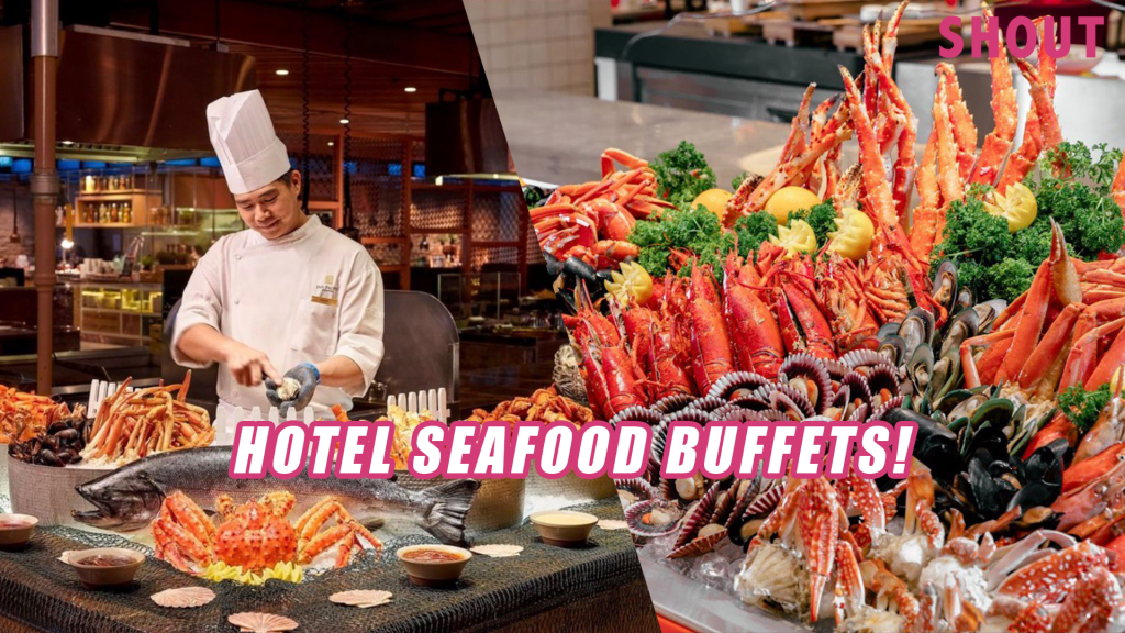 LUXURIOUS & EXTRAVAGANT SEAFOOD BUFFET SPREADS WITH CHEF’S SHOWS ...