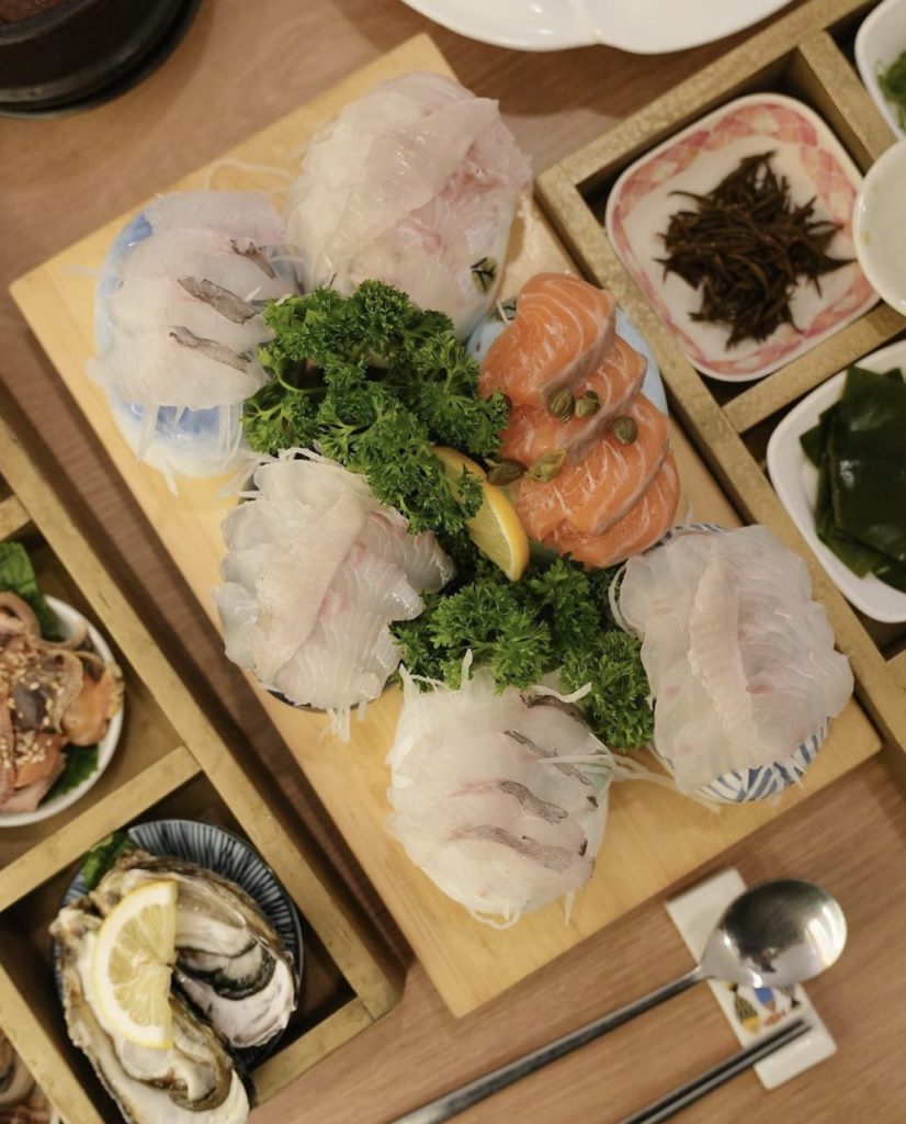 KOREAN SASHIMI RESTAURANT WITH 8-COURSE SEAFOOD & SASHIMI COURSE SET ...