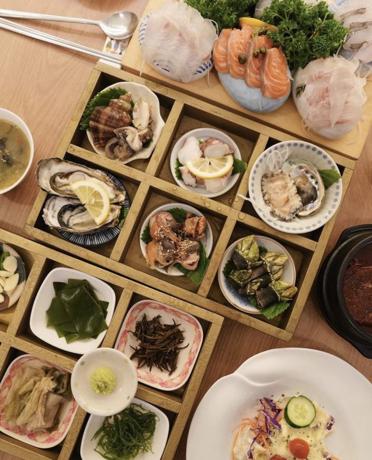 KOREAN SASHIMI RESTAURANT WITH 8-COURSE SEAFOOD & SASHIMI COURSE SET ...