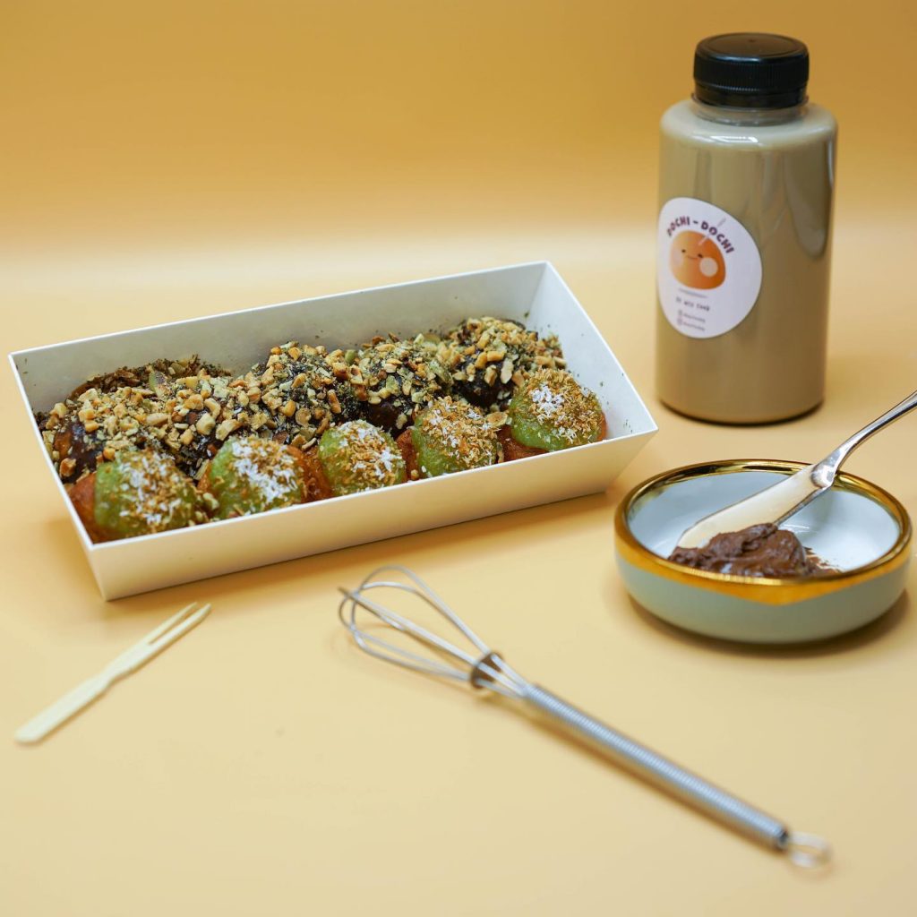 DOCHI DOCHI WITH CHEWY DOUGHNUT MOCHI BALLS FINALLY OPENS A PHYSICAL ...