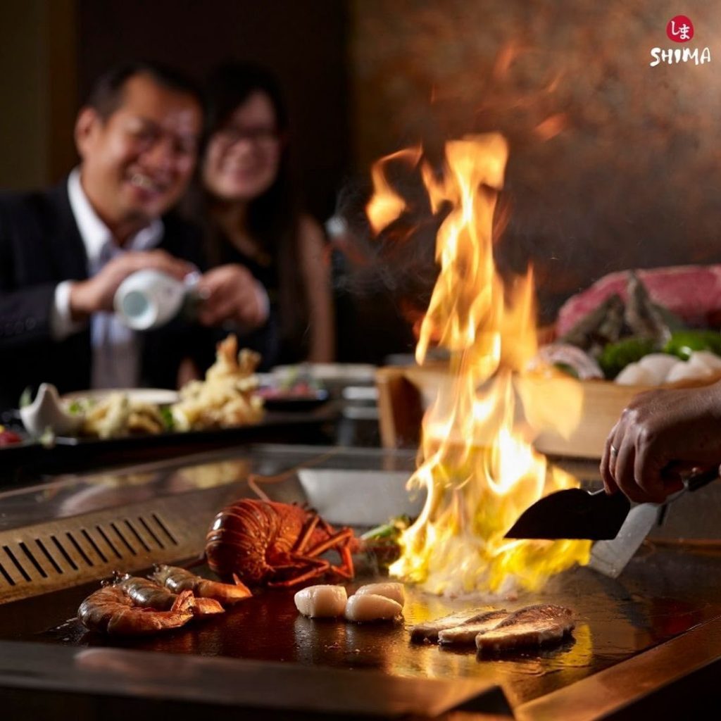 17-COURSE FINE-DINING TEPPANYAKI BUFFET WITH SASHIMI, SEAFOOD, BEEF ...