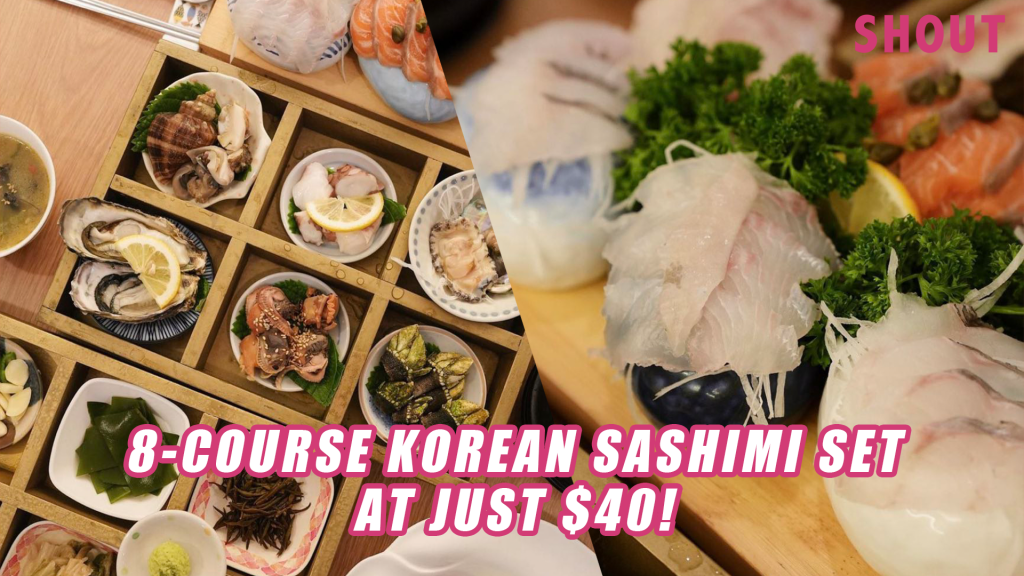 KOREAN SASHIMI RESTAURANT WITH 8-COURSE SEAFOOD & SASHIMI COURSE SET ...