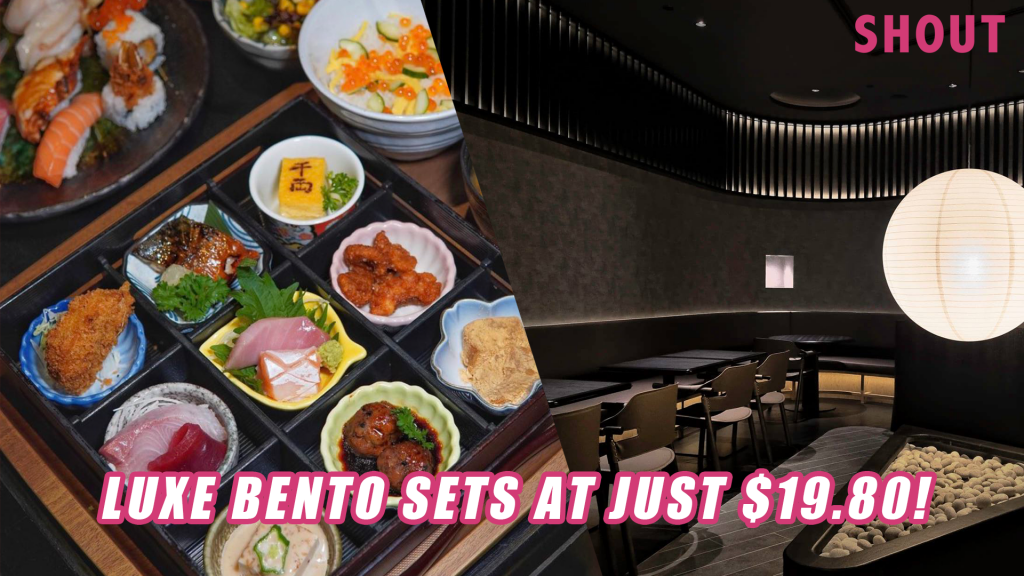 BLACK-THEMED SUSHI RESTAURANT HAS EXCLUSIVE & LUXURIOUS LUNCH SETS FROM ...