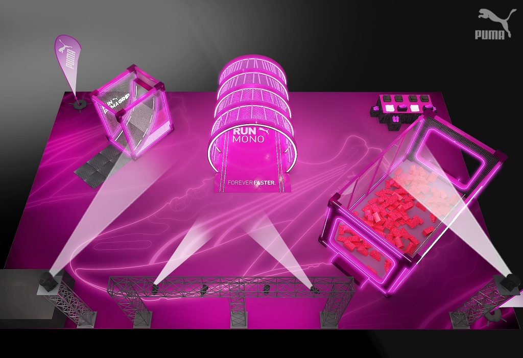 PUMA’S PURPLE-THEMED INTERACTIVE POP-UP EVENT WITH FREE BAGELS, FOAM ...