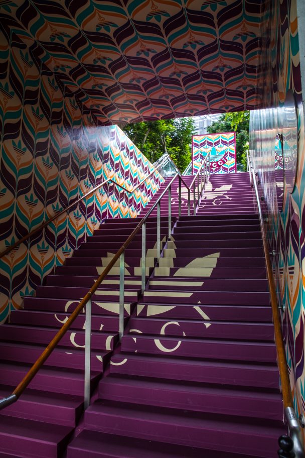 EXCLUSIVE GUCCI X ADIDAS POP-UP WITH FREE ICE CREAM, MINI GOLF, GOLF ...