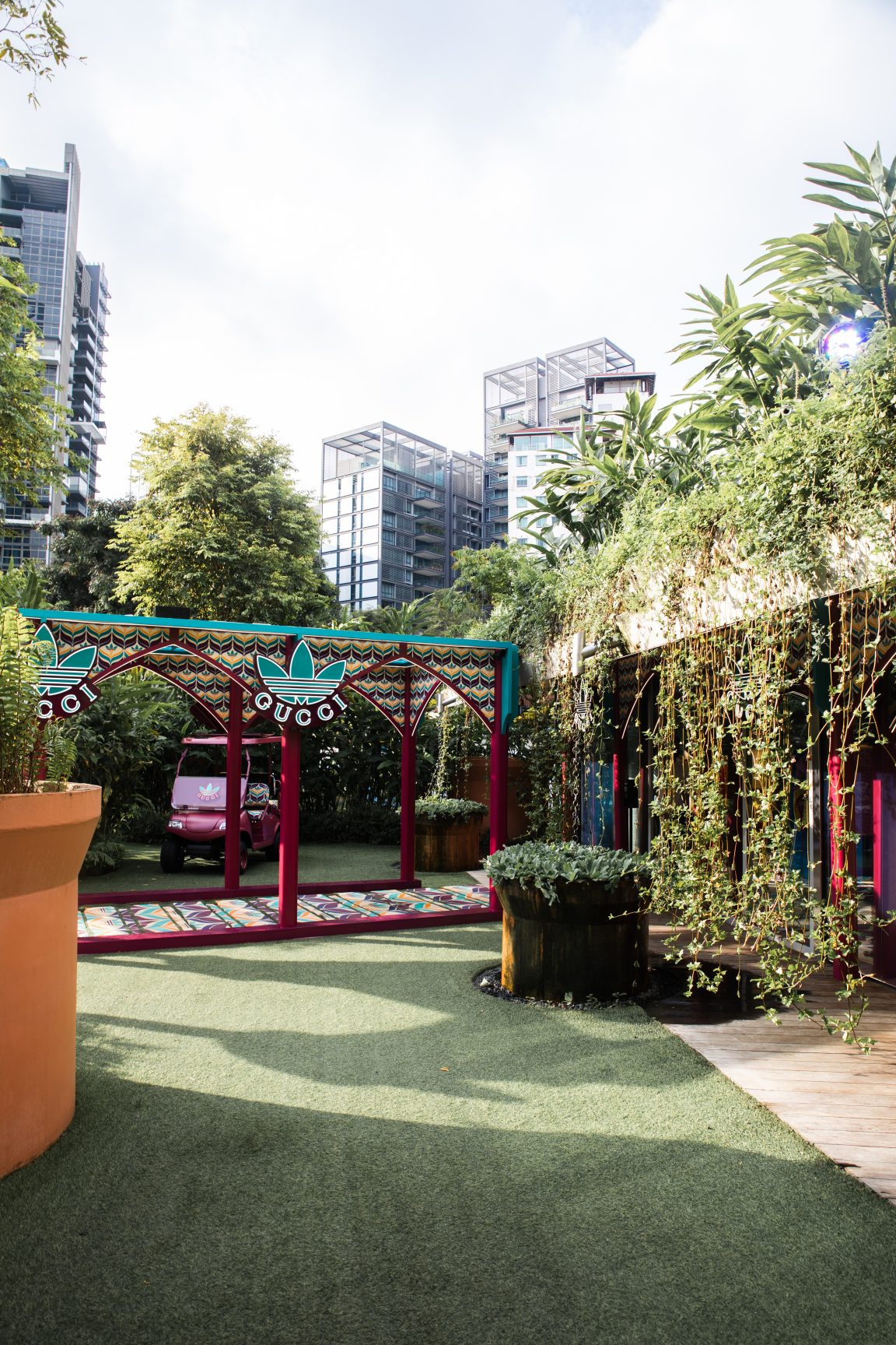 EXCLUSIVE GUCCI X ADIDAS POP-UP WITH FREE ICE CREAM, MINI GOLF, GOLF ...