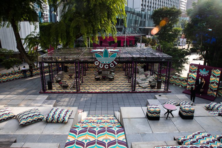 EXCLUSIVE GUCCI X ADIDAS POP-UP WITH FREE ICE CREAM, MINI GOLF, GOLF ...