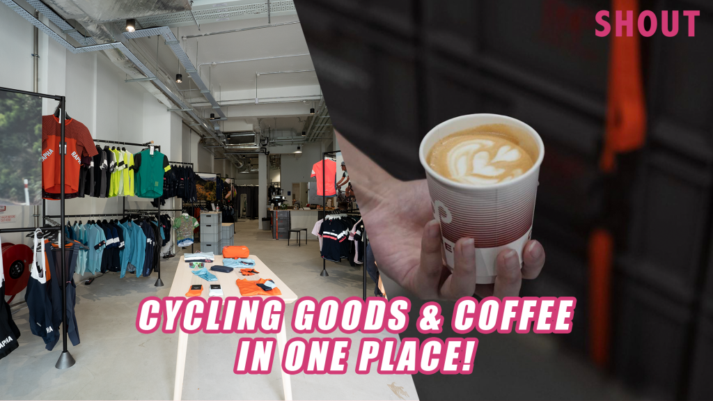 LIMITED-TIME POP-UP COFFEE HOUSE IN A CYCLING STORE IN TANJONG PAGAR ...