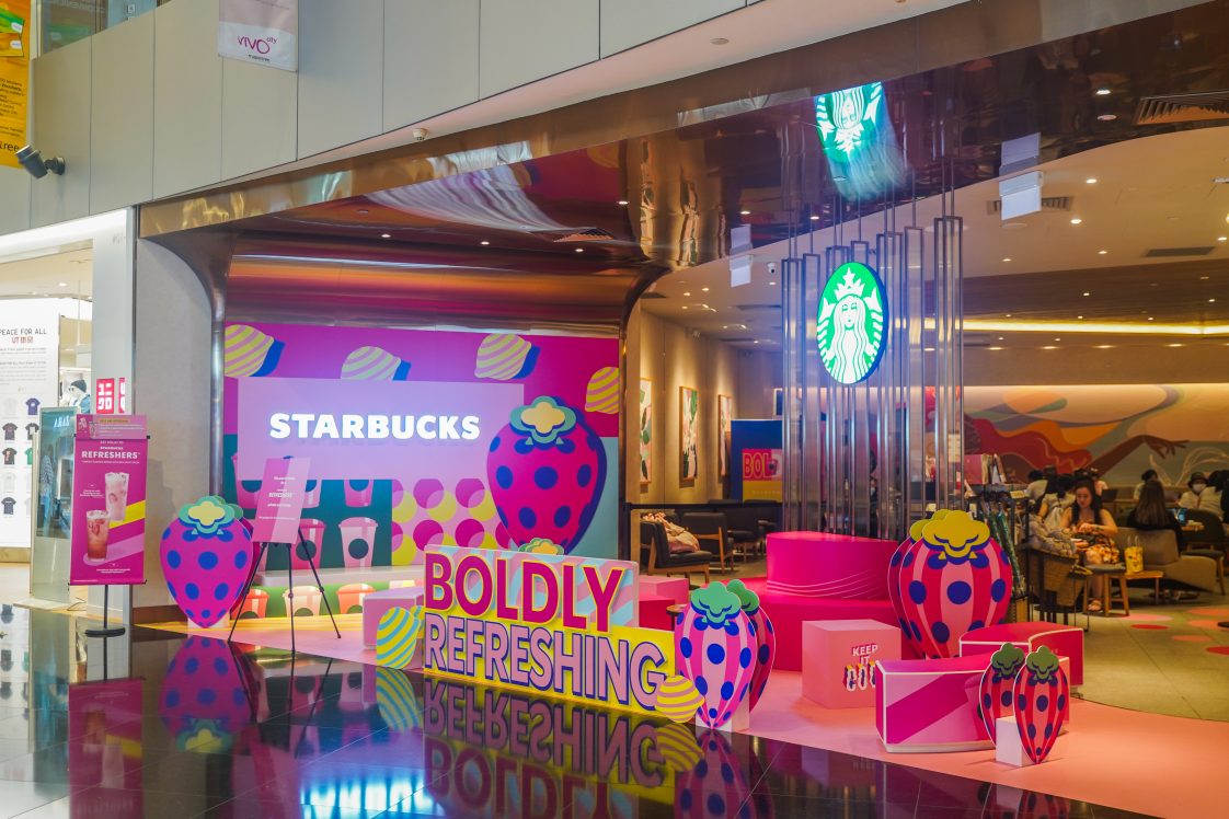 STARBUCKS’ PINK STORE POP-UP AT VIVOCITY IS SERVING THE VIRAL PINK ...