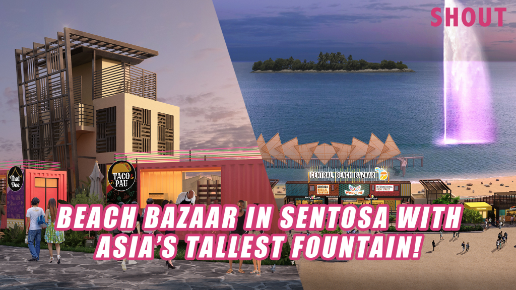 NEW CARNIVAL BEACH EXPERIENCE AT SENTOSA WITH FAMOUS MUSICAL FOUNTAIN ...