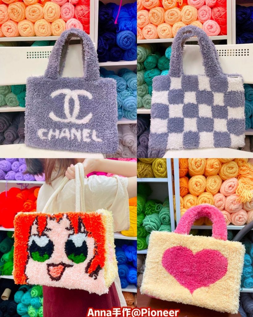 THIS CRAFT STUDIO LETS YOU TUFT YOUR OWN DESIGNER-INSPIRED BAGS FOR ...