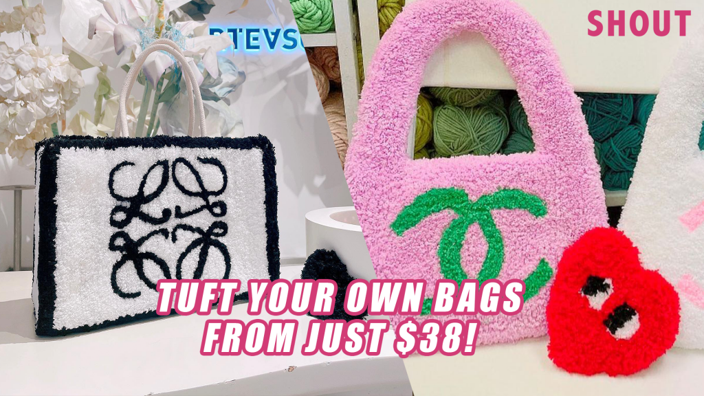 THIS CRAFT STUDIO LETS YOU TUFT YOUR OWN DESIGNER-INSPIRED BAGS FOR ...