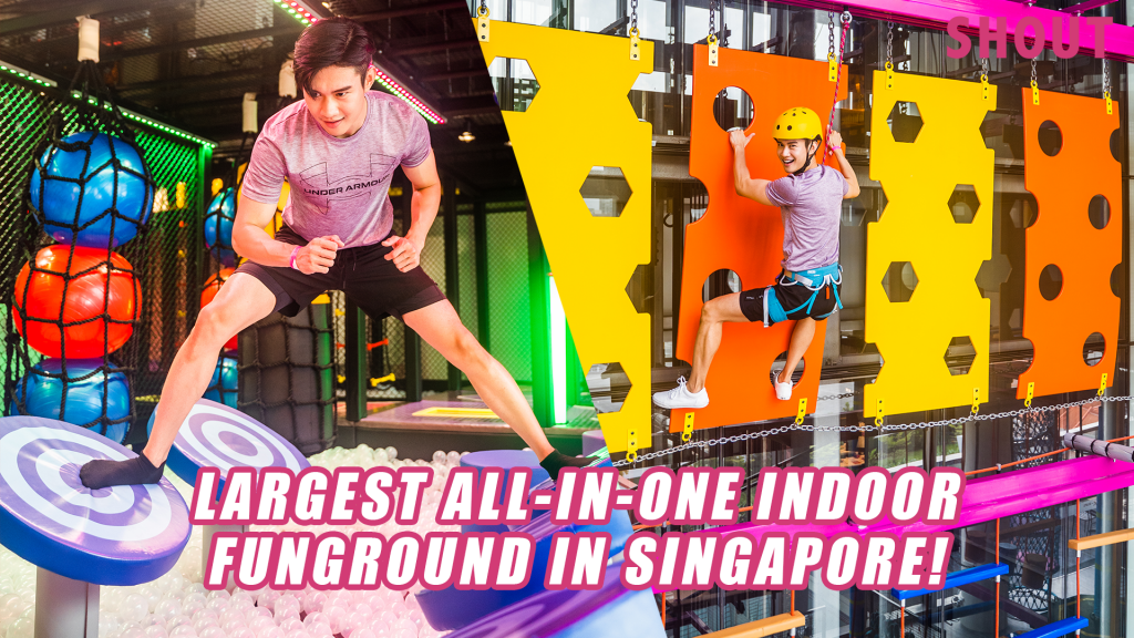 FIRST-EVER LARGEST INDOOR FUNGROUND AT ORCHARD CENTRAL WITH 10-METRE ...