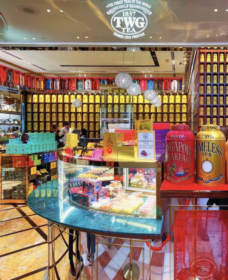 TWG TEA’S LUXE GOLD TAKEAWAY CUPS WITH FREE GLASS STRAW & SUGAR STICK ...