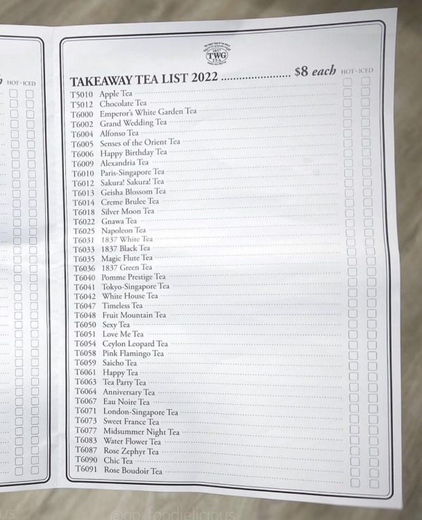 TWG TEA’S LUXE GOLD TAKEAWAY CUPS WITH FREE GLASS STRAW & SUGAR STICK ...